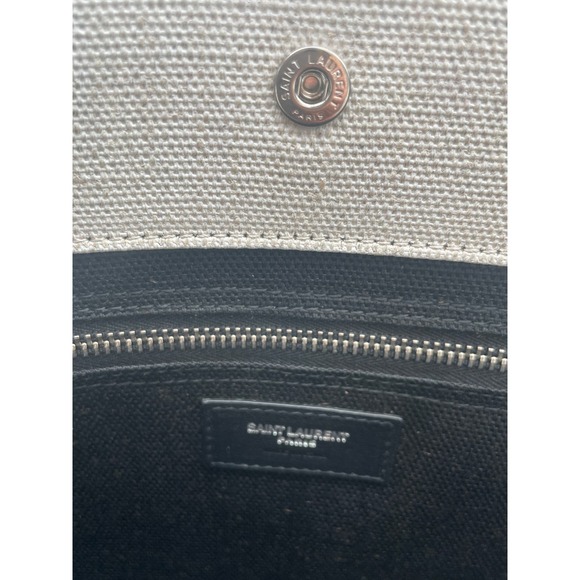 Saint Laurent | Bags | 89 New Saint Laurent Ysl Summer Linen Canvas ...